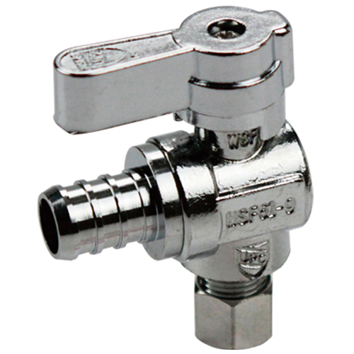 Brass angle valve # D64-003-38 - Are Sheng Plumbing Industry