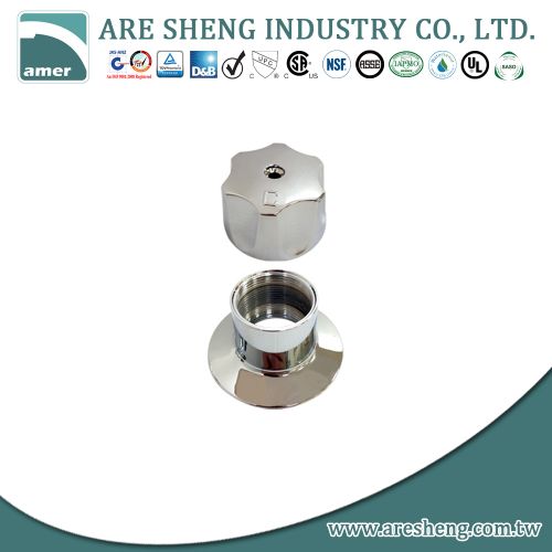 Chrome Plastic Shower Faucet Handle Fits Nibco - Are Sheng ...