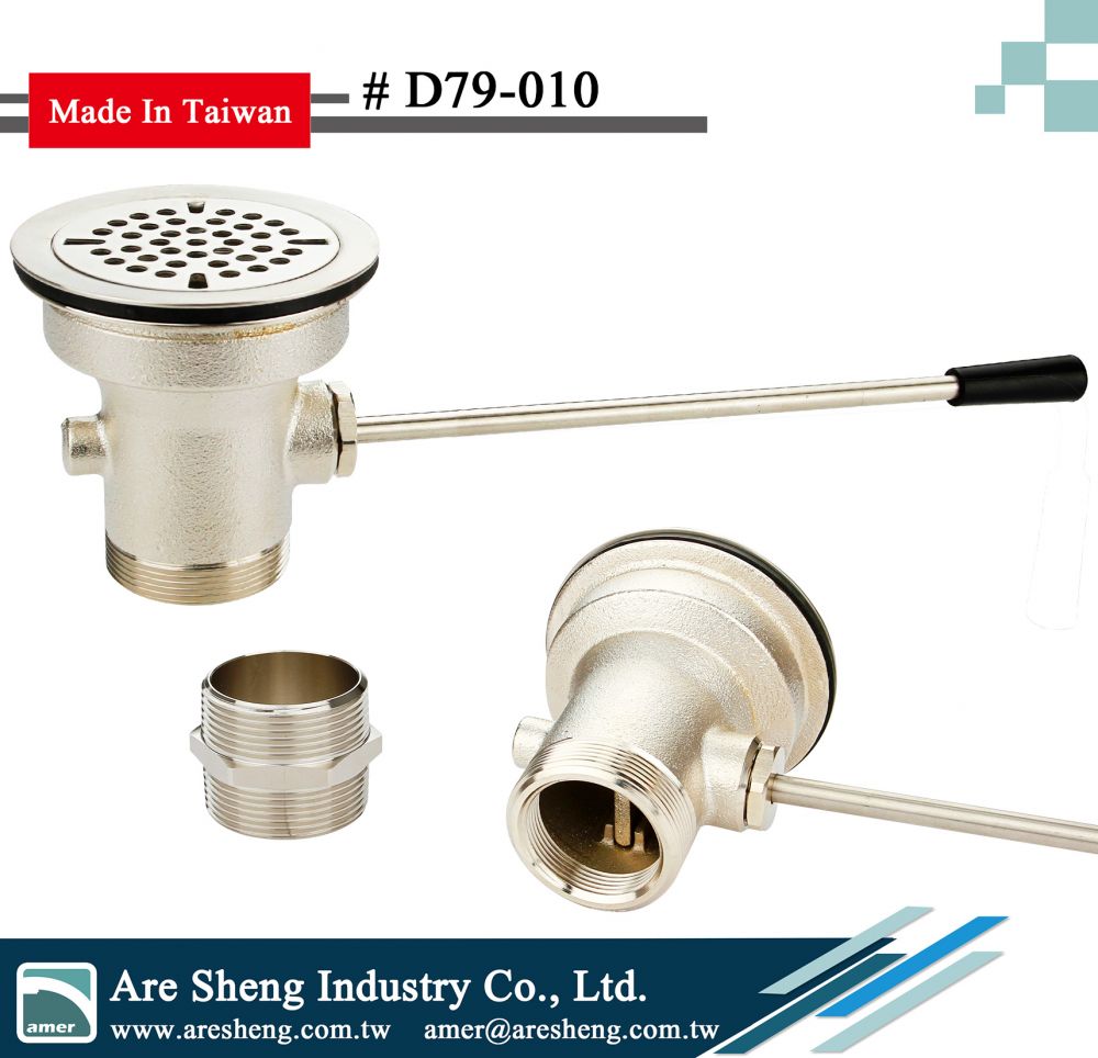 Lever-Twist Waste Valve – Commercial Drain Kit | Are Sheng